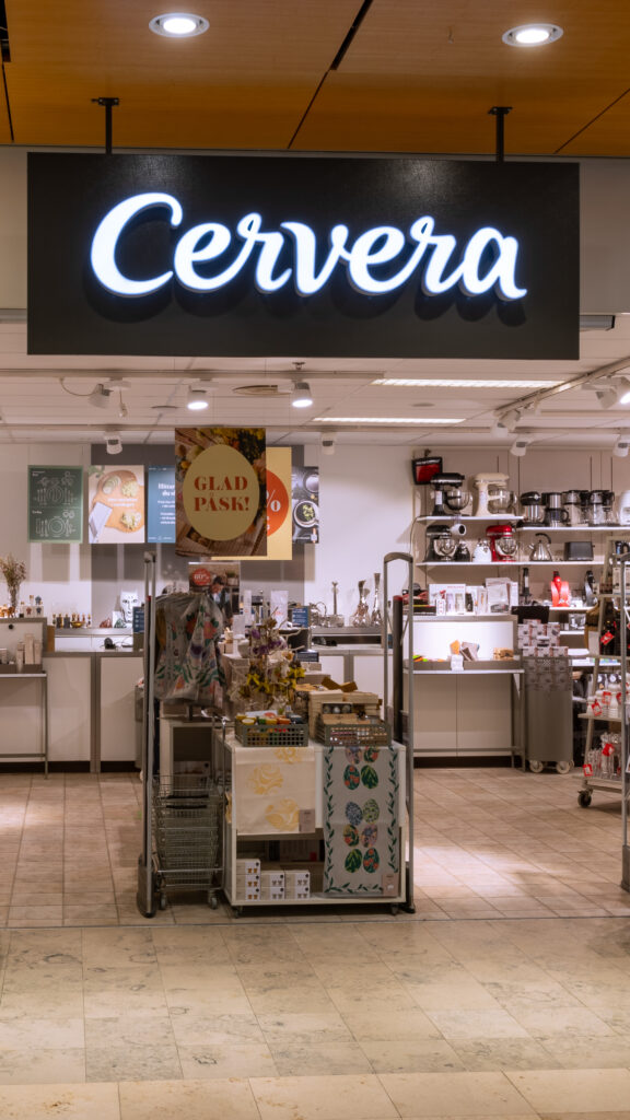 Cervera på Östermalm i Fältöversten| Fältöversten